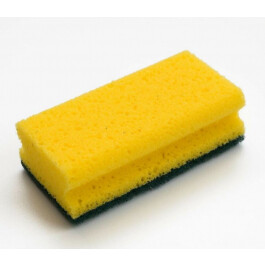 Schuurspons Abrasive Green 14x8cm, 10 stuks - Facility Trade Group
