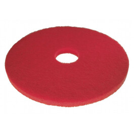 3M Pad Polyester Rood 13''/33cm, doos 5 stuks - Facility Trade Group